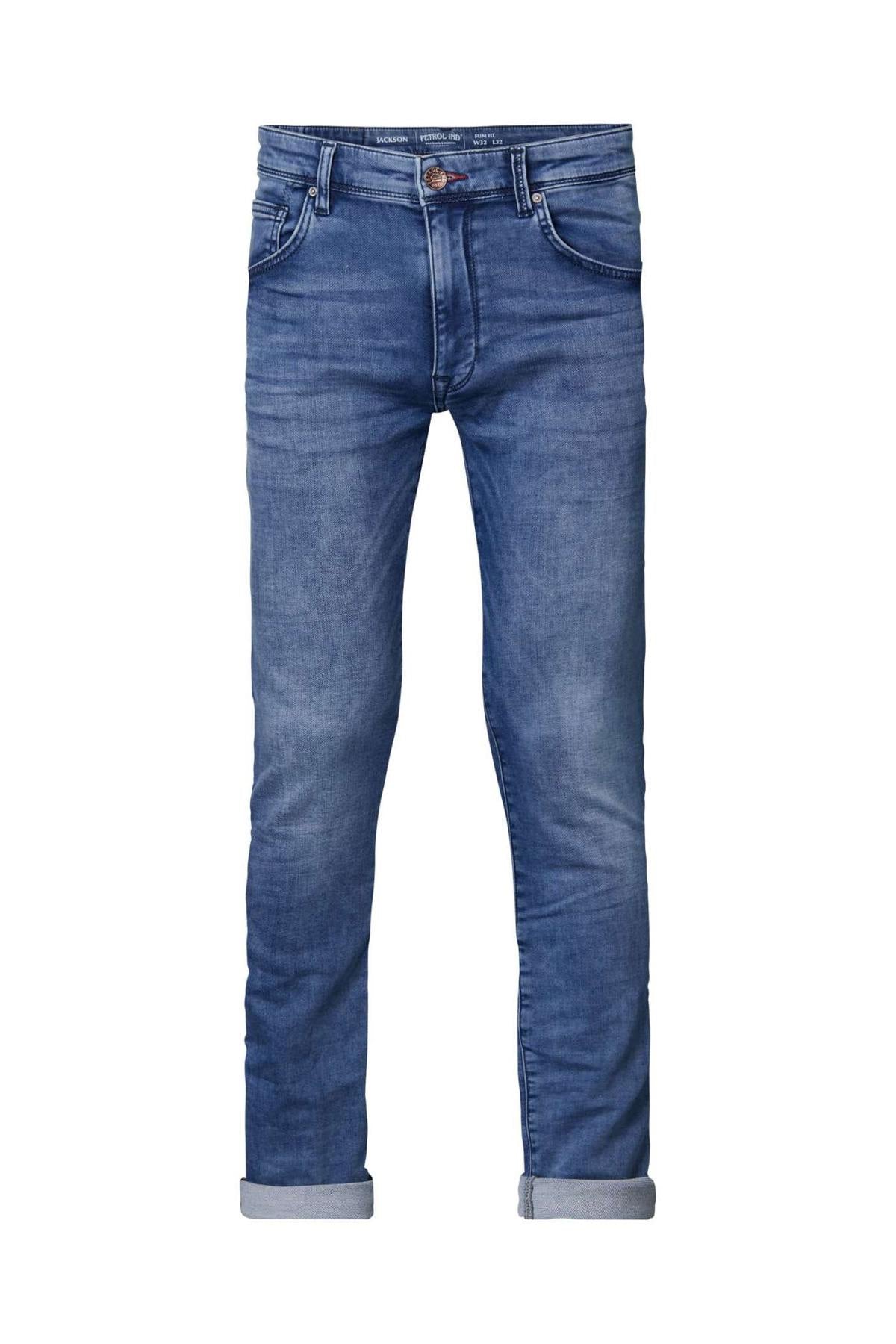 Jeans för män bensinindustrier JACKSON 5701 LIGHT USED L32 - Leather ...