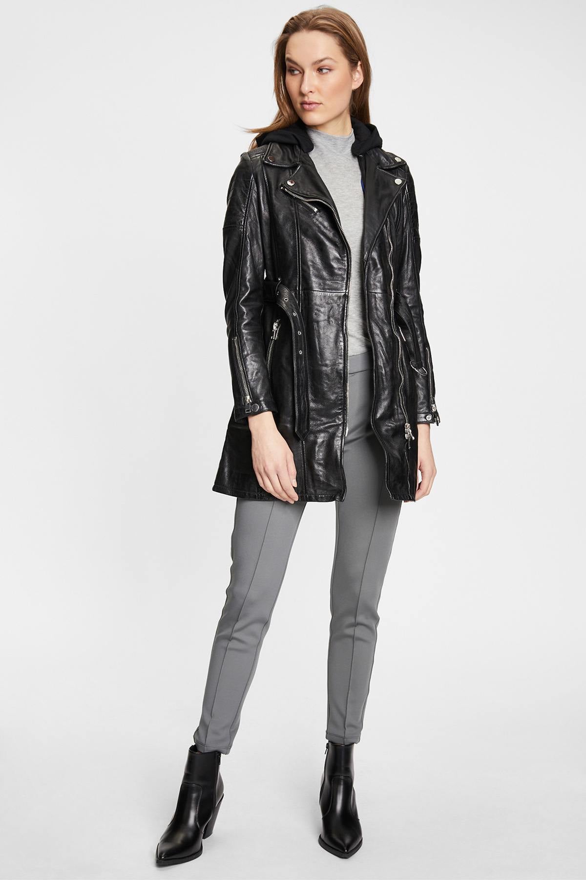 Women's Jacket Gipsy CYARA SF LACUV BLACK - Leather-Jack.com