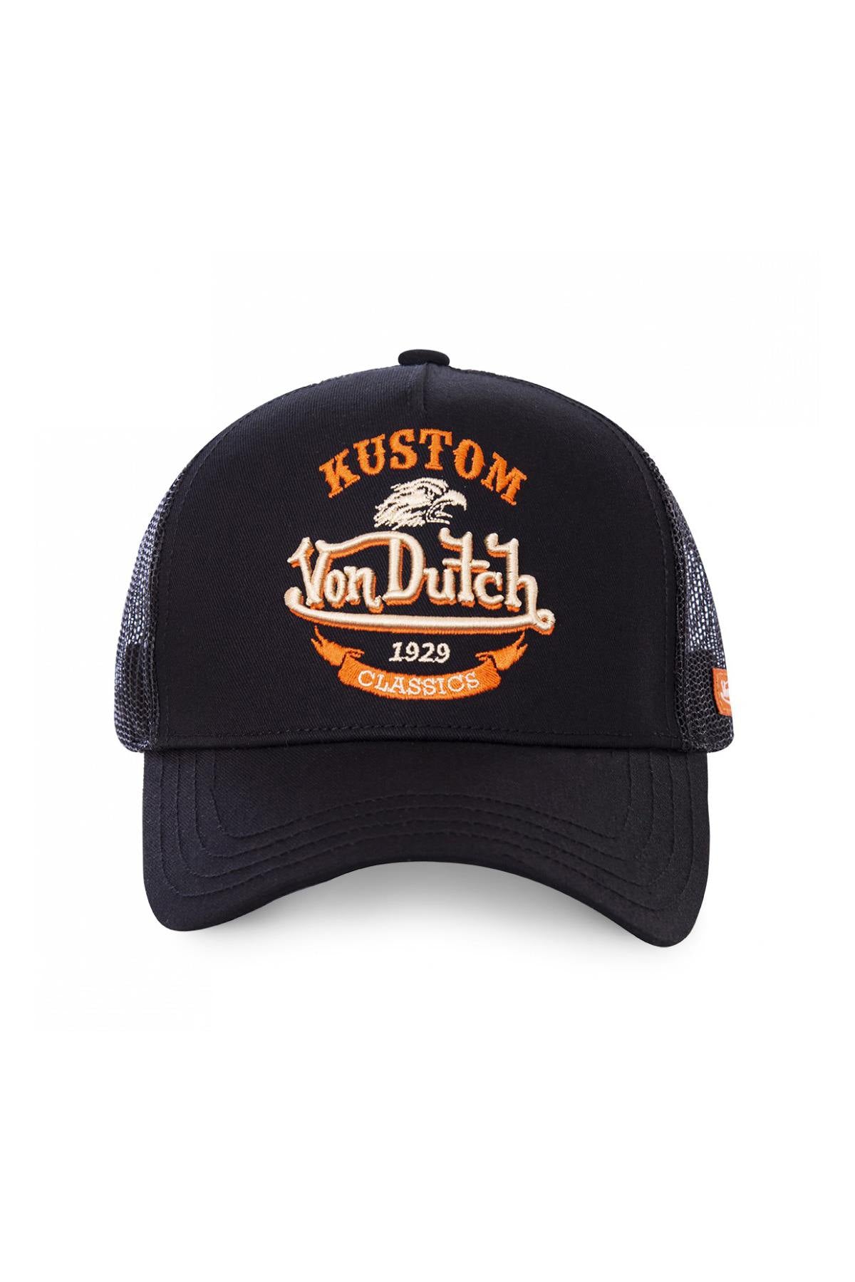 Men's Cap Von Dutch CASQUETTE EAG BLK - Hide-Jack.com– Leather-Jack.com